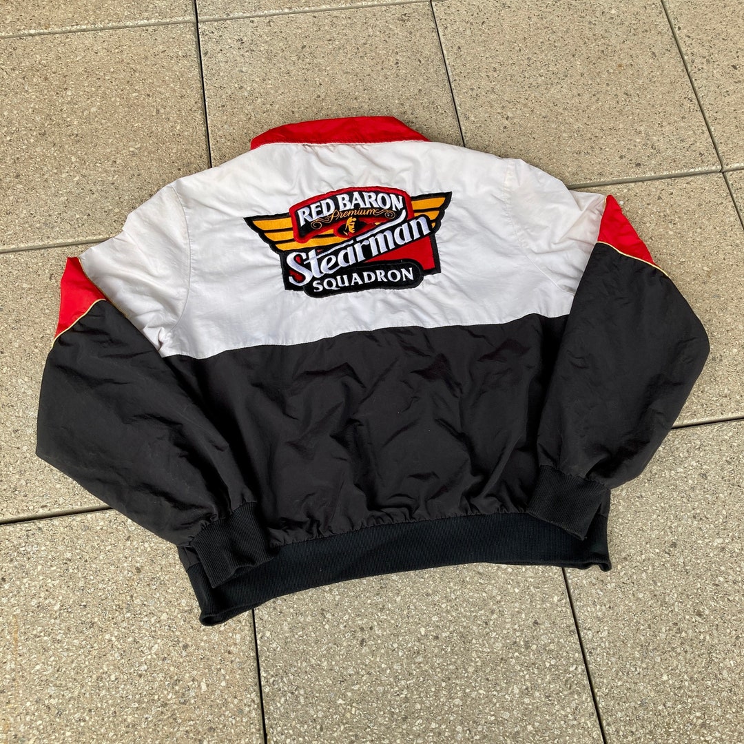 Vintage RED BARON Nascar Jacket by K-brand / Red Baron Premium Frozen ...