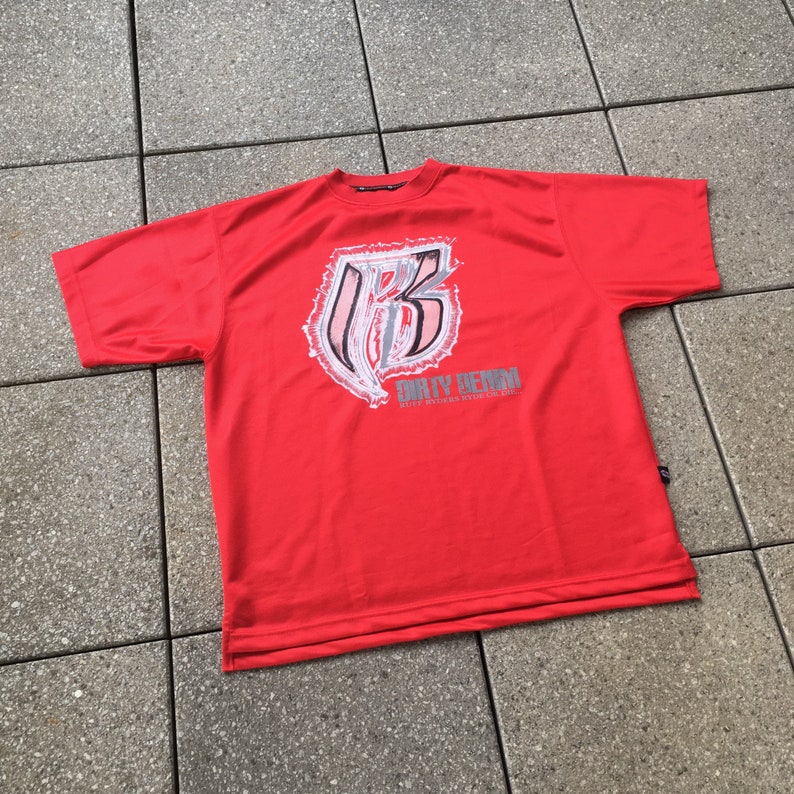 Vintage RUFF RYDERS Jersey / Dirty Denim / 90s Hip Hop Vintage / Ruff ...