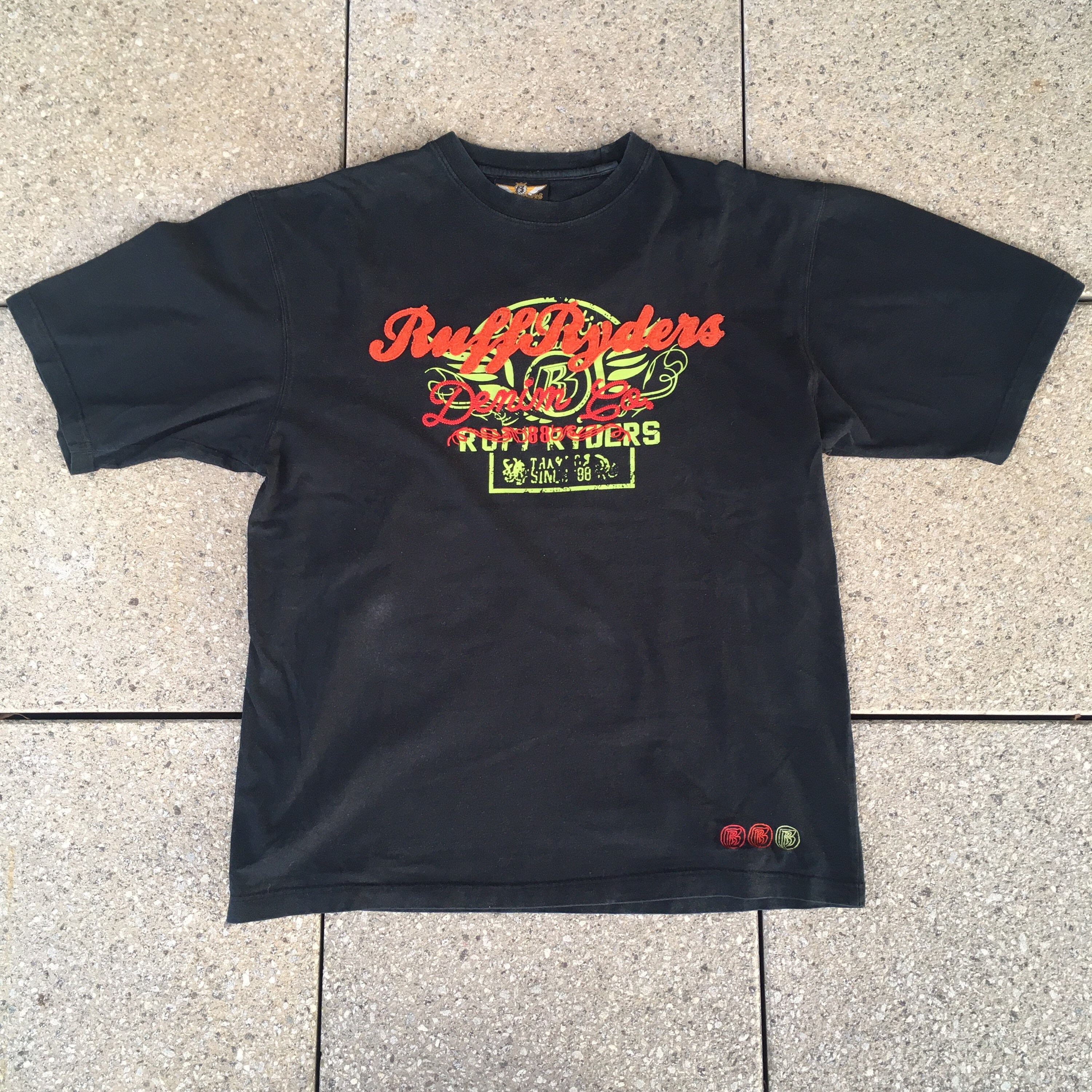 Vintage RUFF RYDERS T-Shirt /Big Front Print / 90s Hip Hop Vintage ...