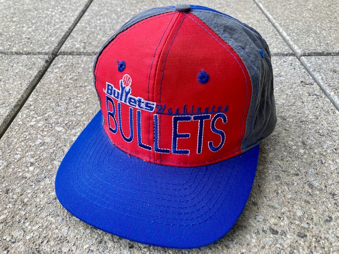 Early 90s Washington BULLETS Snapback Hat by the Game / the Game ...