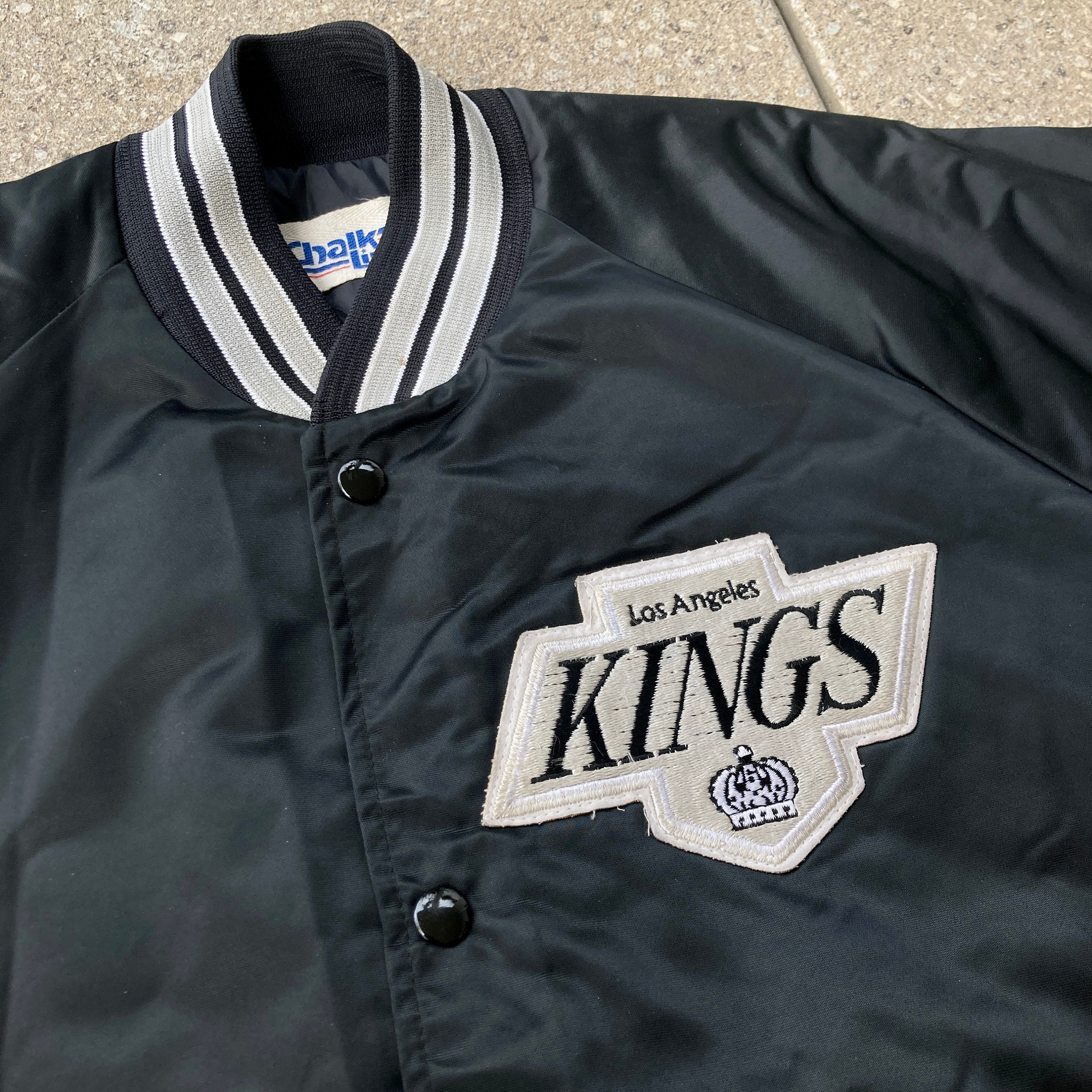 Rare 80s / 90s Los Angeles KINGS Jacket by Chalk Line / NHL Rare 80s / 90s Los Angeles KINGS Jacket by Chalk Line / NHL