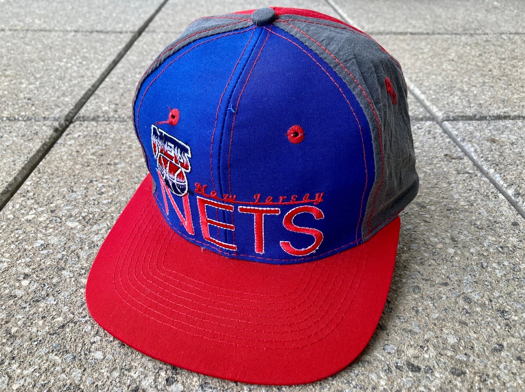 Early 90s New Jersey NETS Snapback Hat by the Game / the Game NETS Cap ...