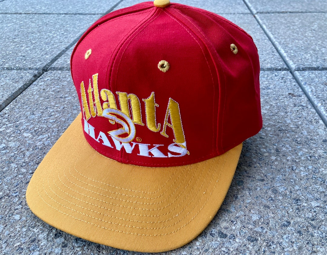 Early 90s ATLANTA HAWKS Snapback Hat by the Game / the Game Atlanta ...