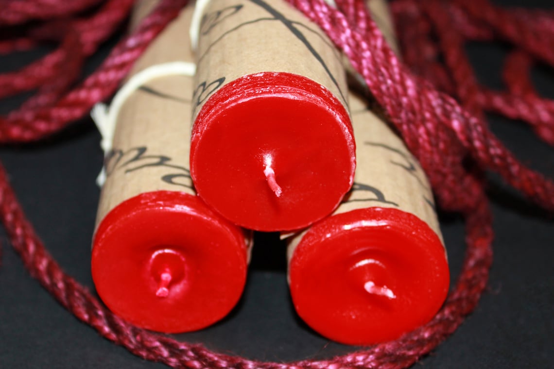 3 BDSM Candles / Wax Play Candle Set / Kink Candle / Low Temp - Etsy