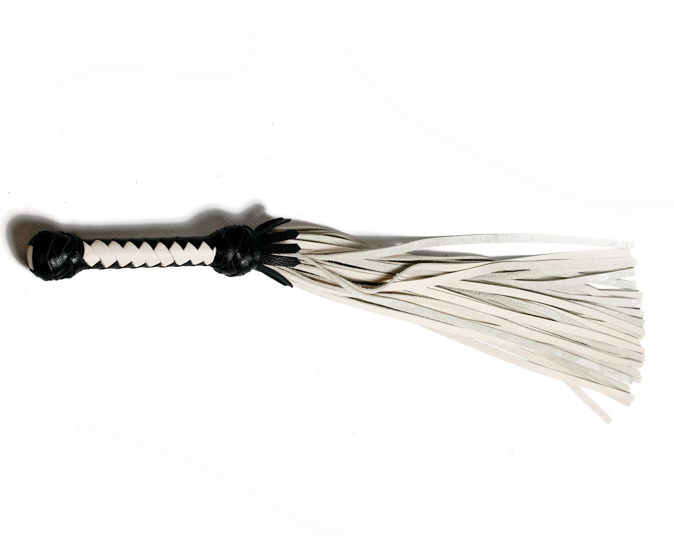 Leather flogger set: pair of BDSM floggers / leather flog | Etsy