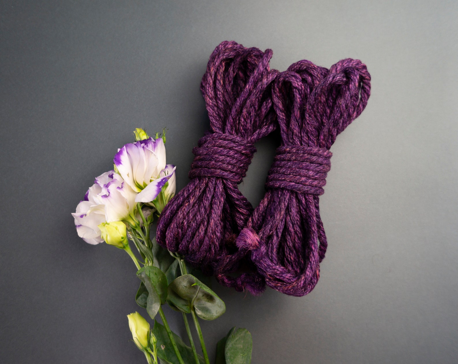 4 Purple Shibari Ropes | Etsy