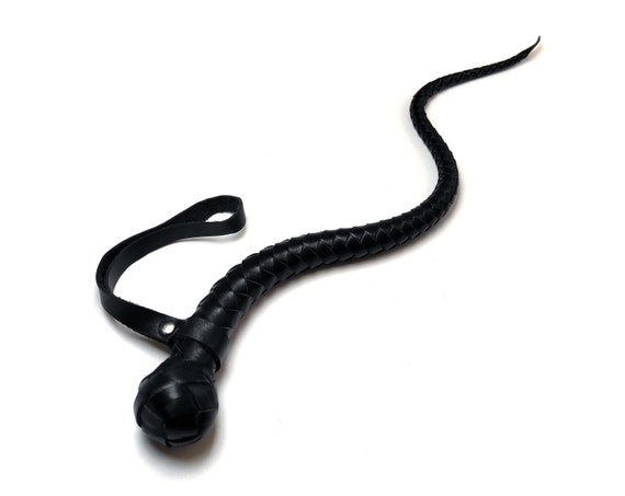 Leather Snake Whip / BDSM Snake Whip / Stinger Snake Whip - Etsy