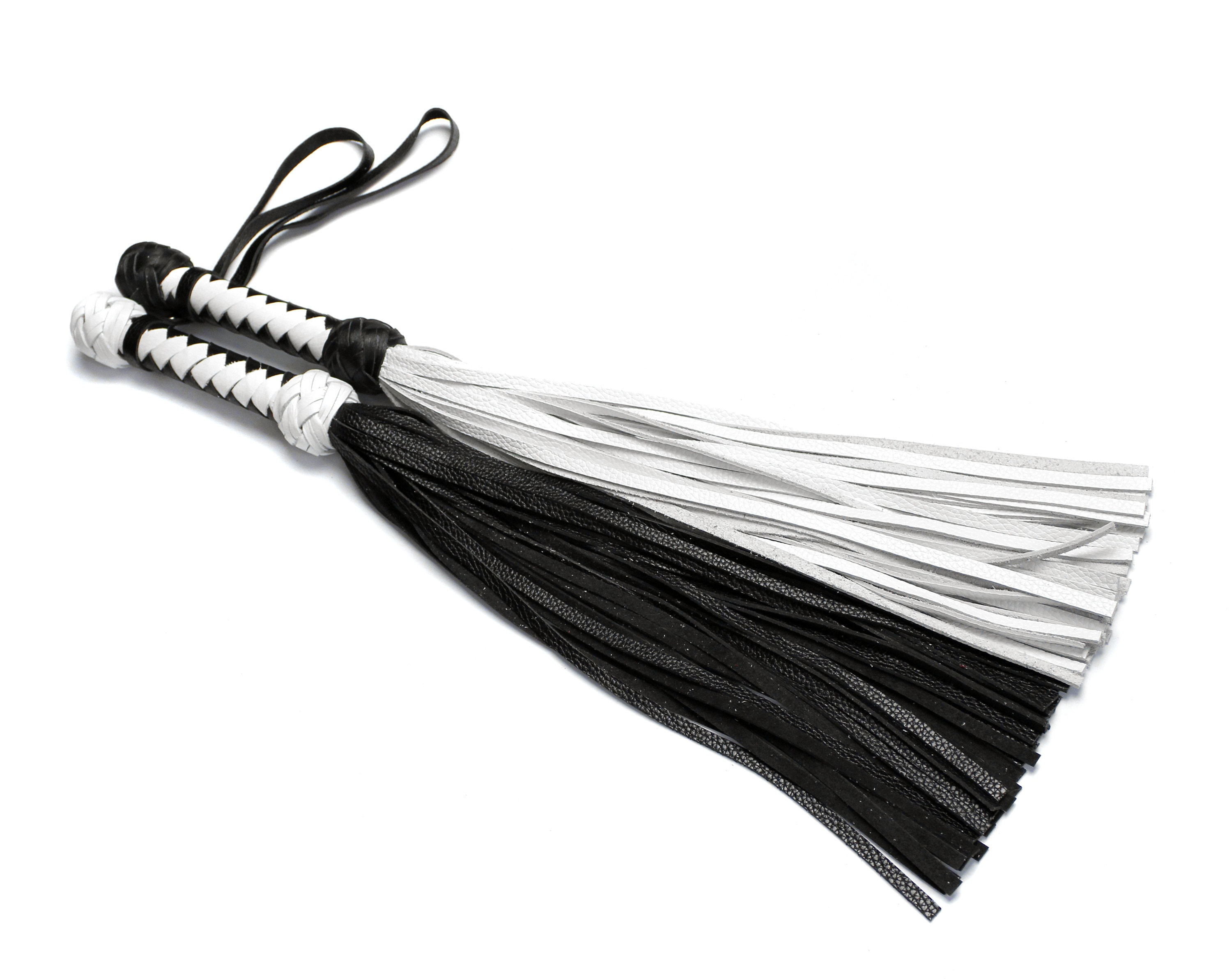Leather Flogger Set: Pair of BDSM Floggers / Leather Flog - Etsy