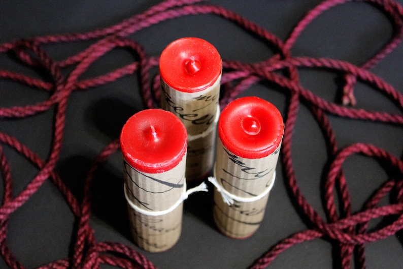 3 BDSM Candles / Wax Play Candle Set / Kink Candle / Low Temp | Etsy