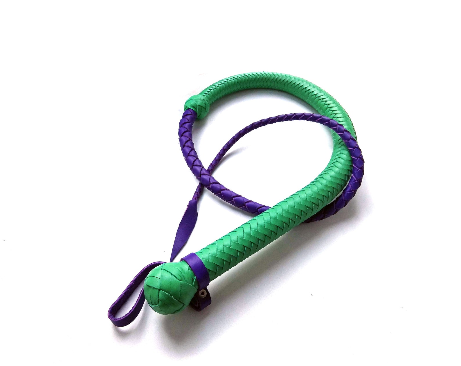 Signal Whip With Stinger / Leather BDSM Whip / Snake Whip for - Etsy