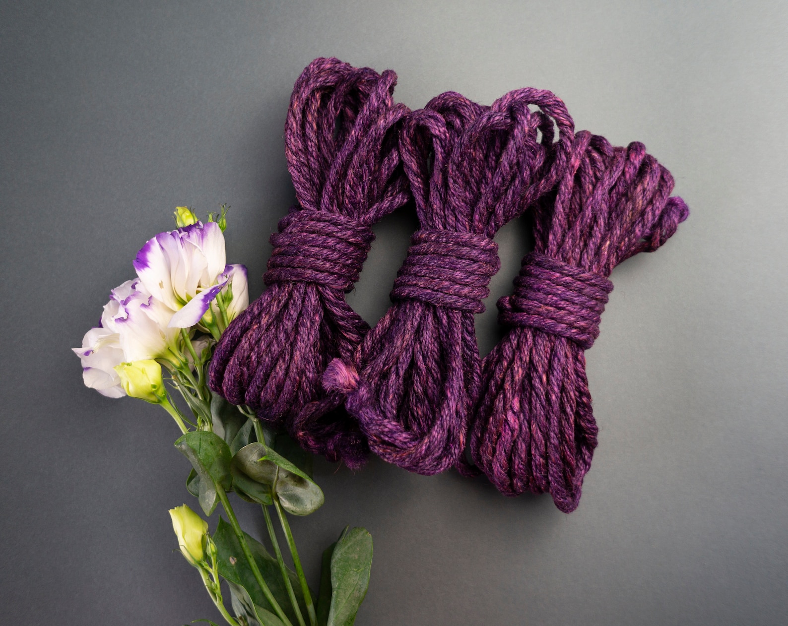 4 Purple Shibari Ropes | Etsy