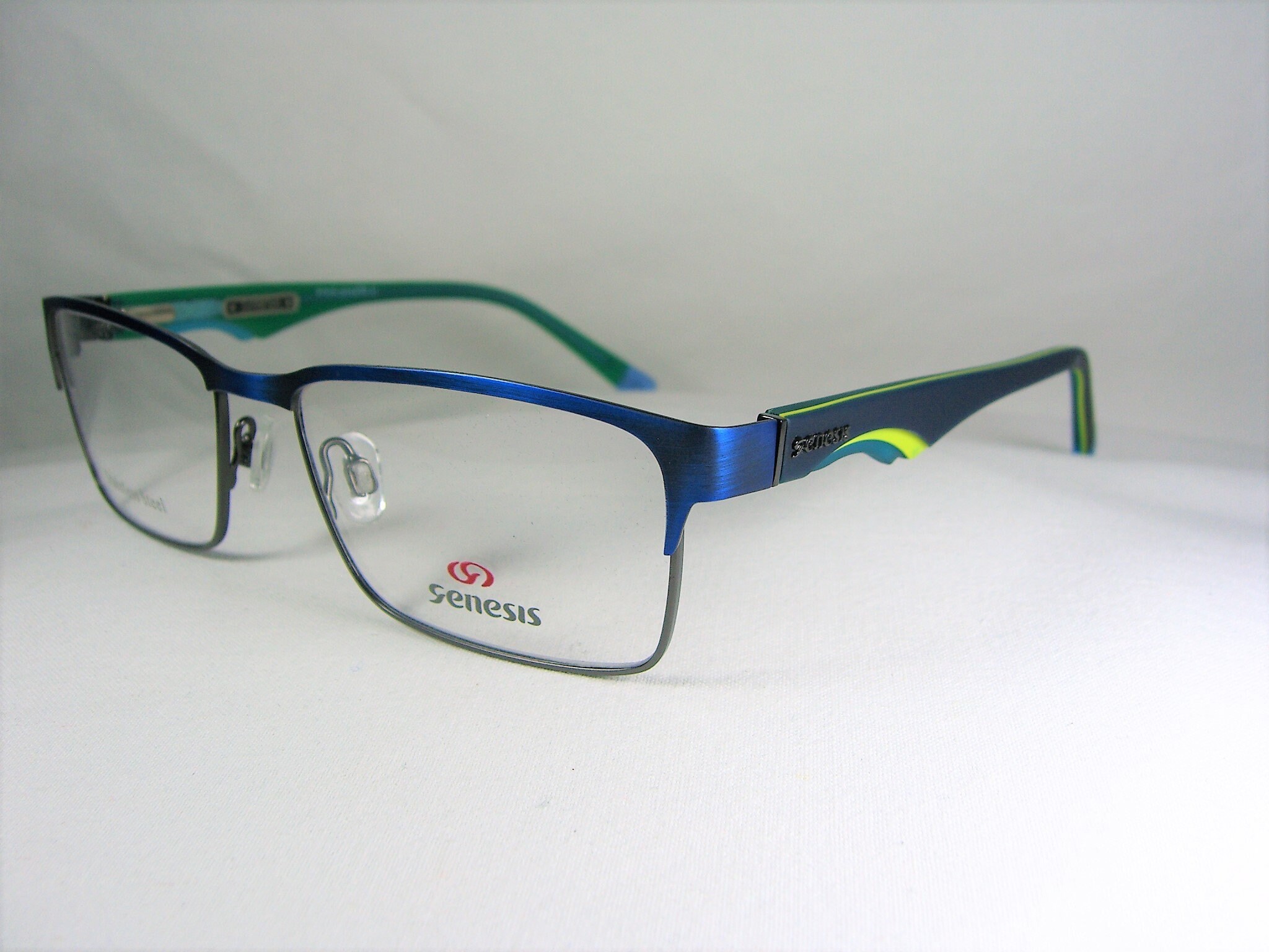 Genesis Eyeglasses Frames Stainles Steel Square Oval | Etsy