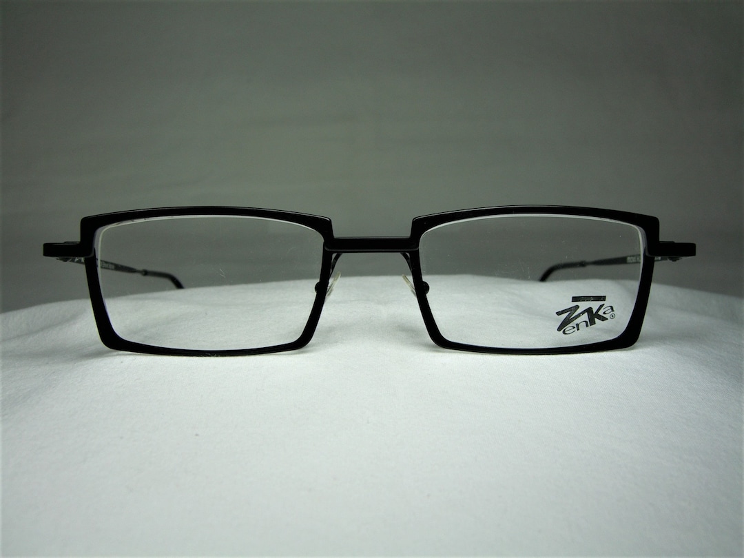 Zenka, Eyeglasses, Titanium Alloy, Square, Oval, Frames, Men's, Women's ...