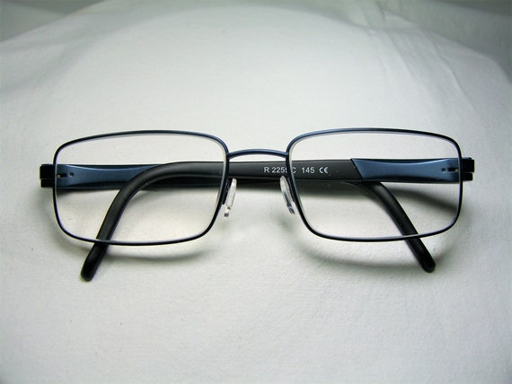 Rodenstock, eyeglasses, Titanium, leather, square, ov… - Gem