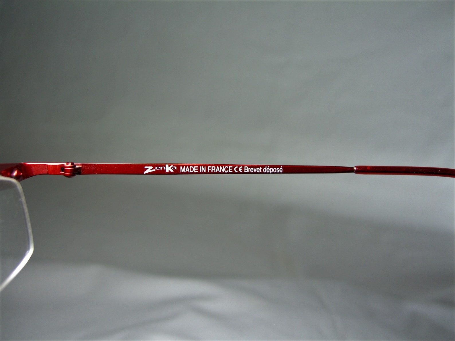 Zenka Eyeglasses Titanium Alloy Half Rim Square Oval | Etsy