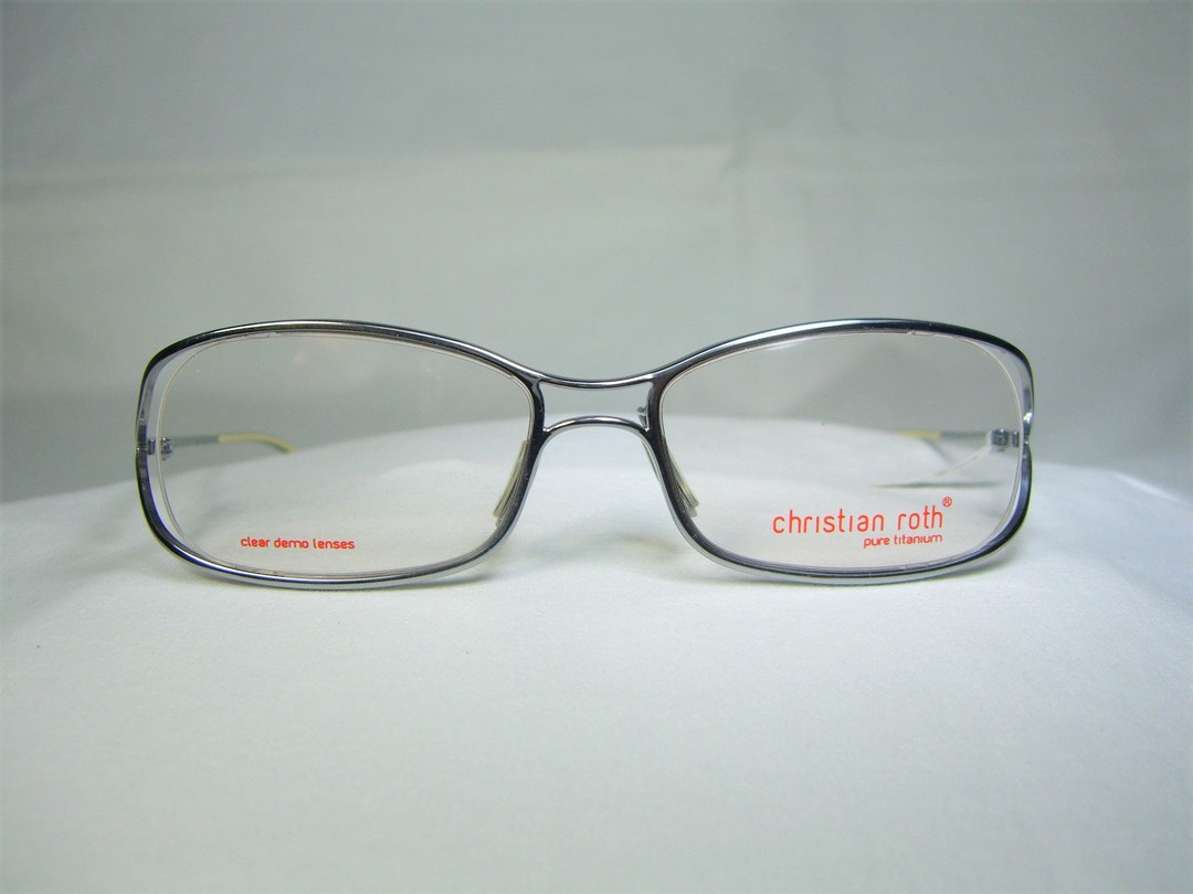 Christian Roth, Eyeglasses, Titanium, Half Rim, Oval, Square, Hyper ...