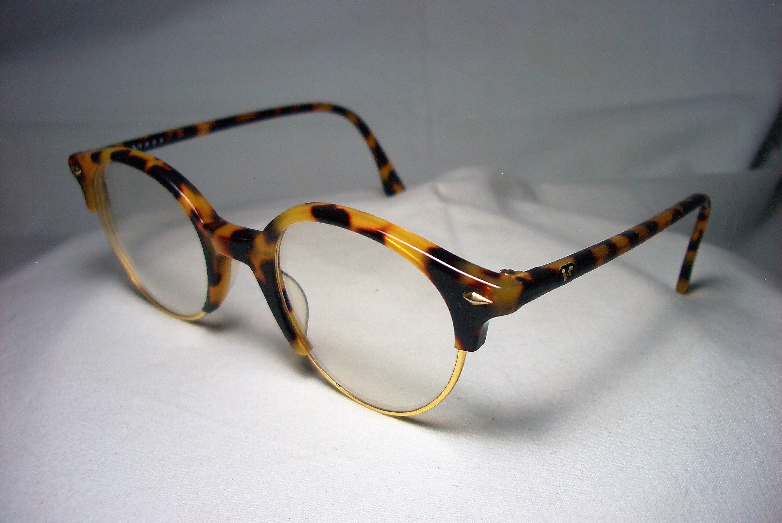 Vogue, Eyeglasses, Club Master, Oval, Round, Gold Filled, Frames, Women ...