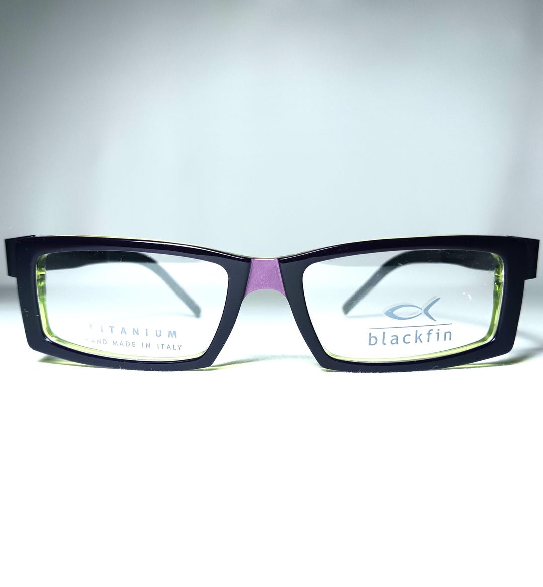 Eyeglasses, Rectangular, Oval, Blackfin, Luxury Frames, Pure Titanium ...