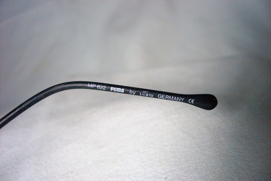 Puma Eyeglasses Titanium Rimless Hexagonal Square Oval | Etsy