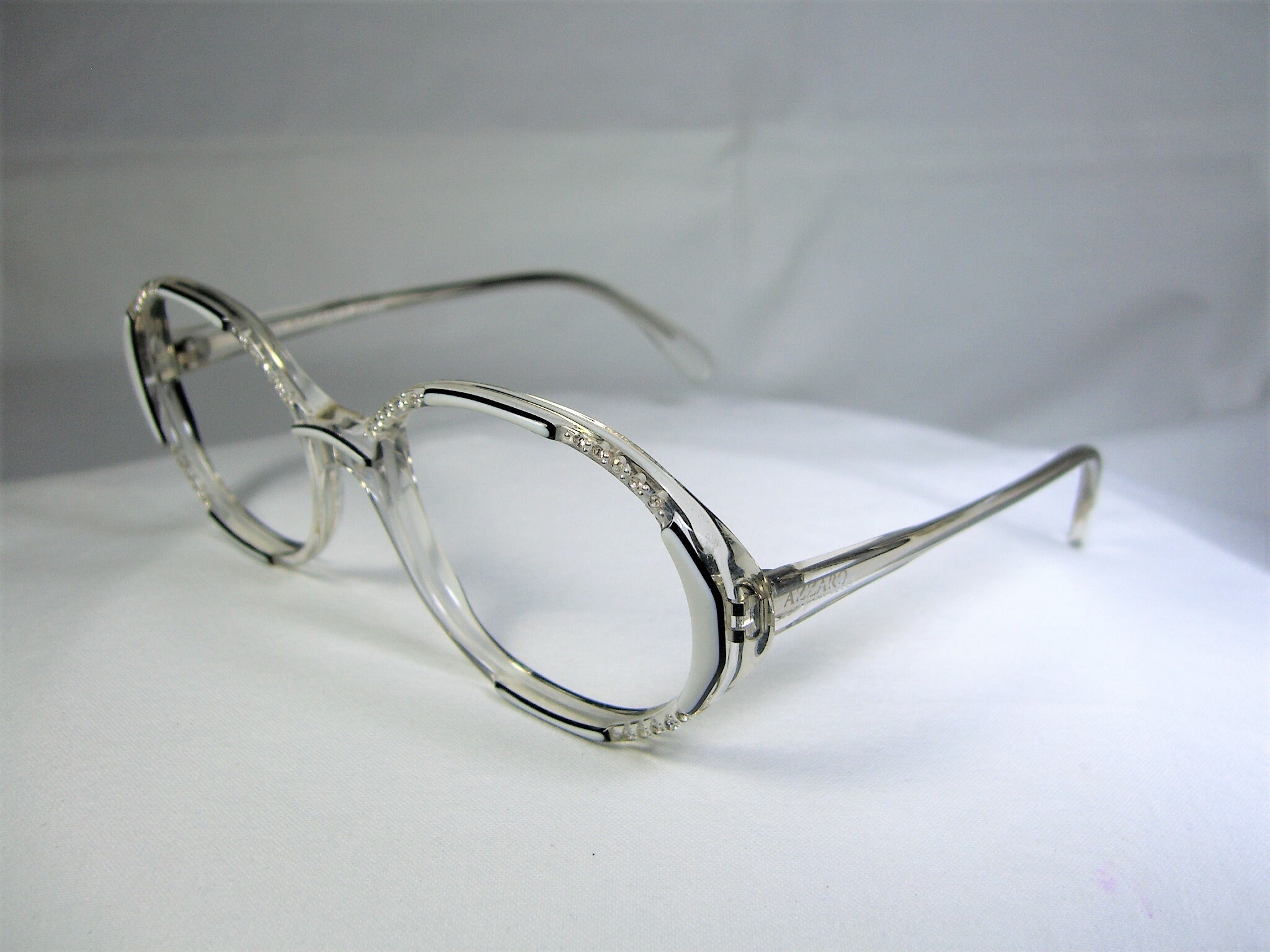 Loris Azzaro, Eyeglasses, Oval, Frames, Women's, NOS, Hyper Vintage ...