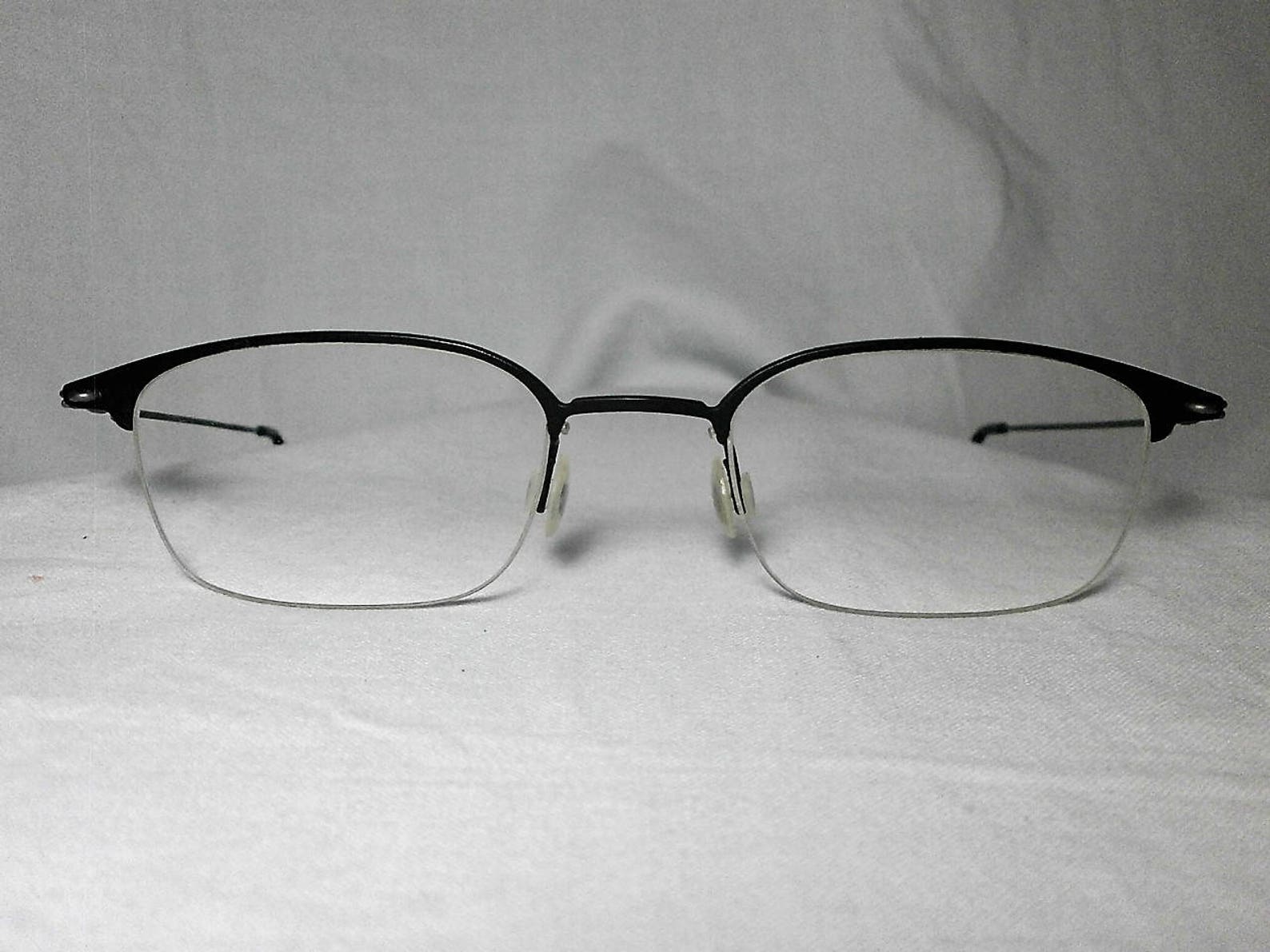 Chai Germany Half Rim Titanium Wire Eyeglasses Frames - Etsy