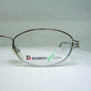 Rossini, Eyeglasses, Titanium Alloy, Oval, Frames, Women's, NOS, Ultra ...