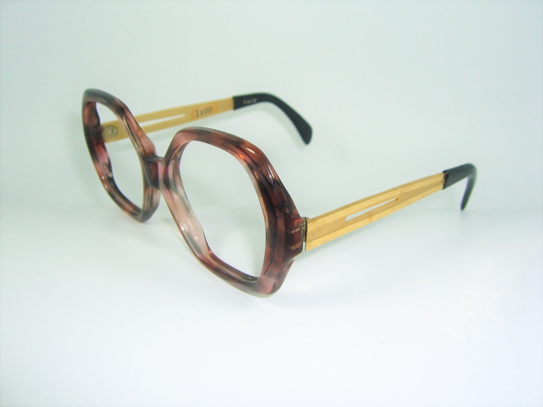 Katia, Luxury Eyeglasses, Chunky, Hexagonal, Oval, Frames, New Old ...