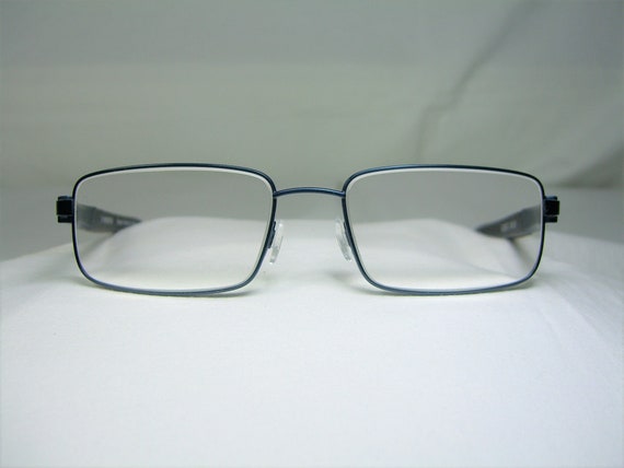 Rodenstock, eyeglasses, Titanium, leather, square, ov… - Gem