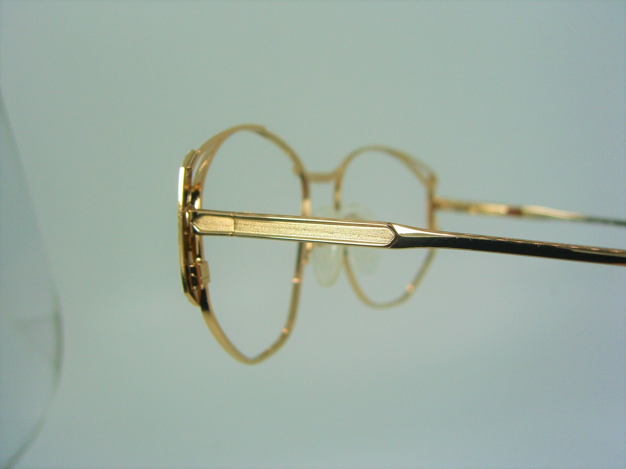 Prestige, Eyeglasses, Gold Plated, Aviator, Oval,frames, Hyper Vintage ...