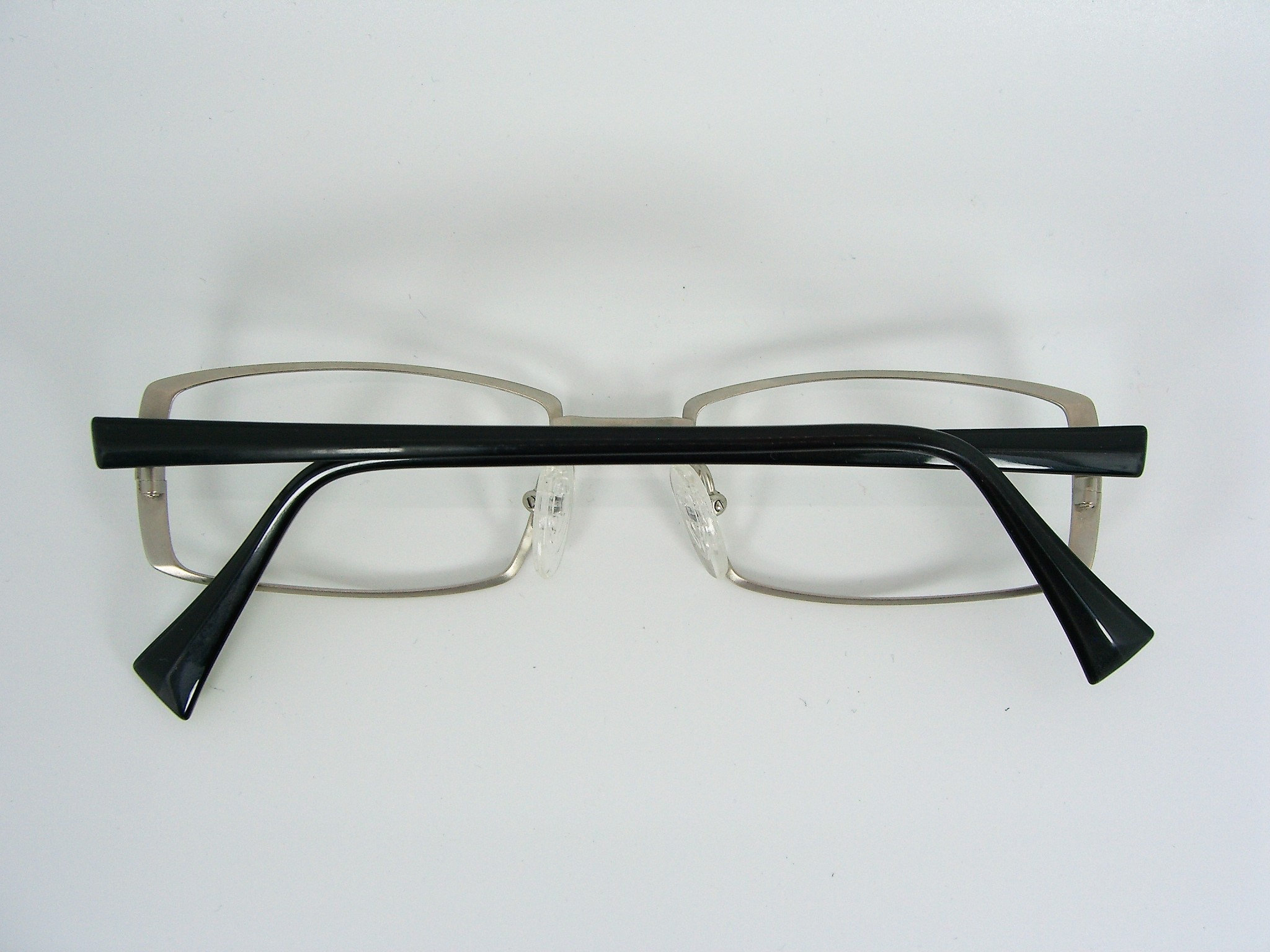 Flair eyeglasses square oval Platinum plated frames NOS | Etsy