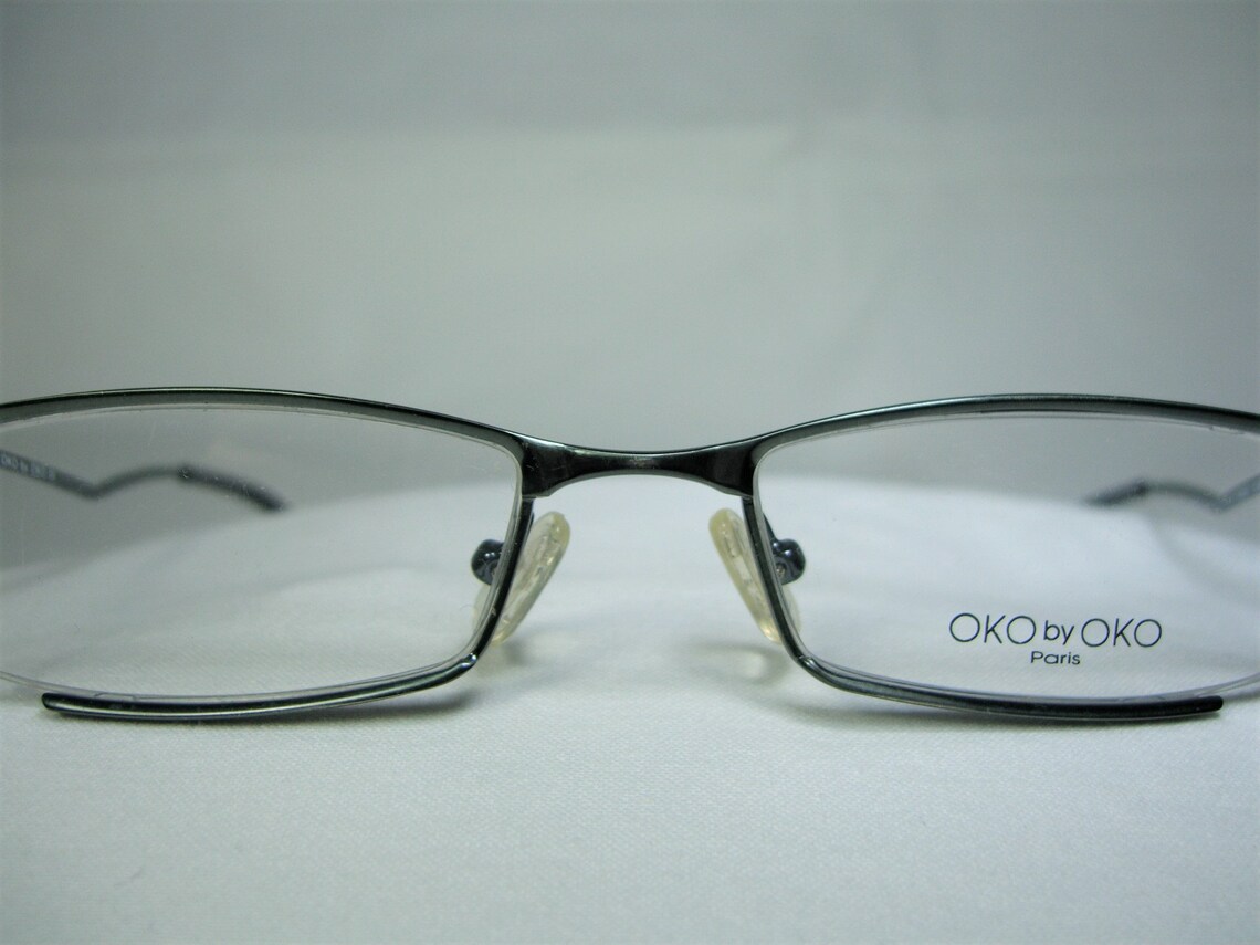 Oko by Oko eyeglasses half rim frames square oval | Etsy