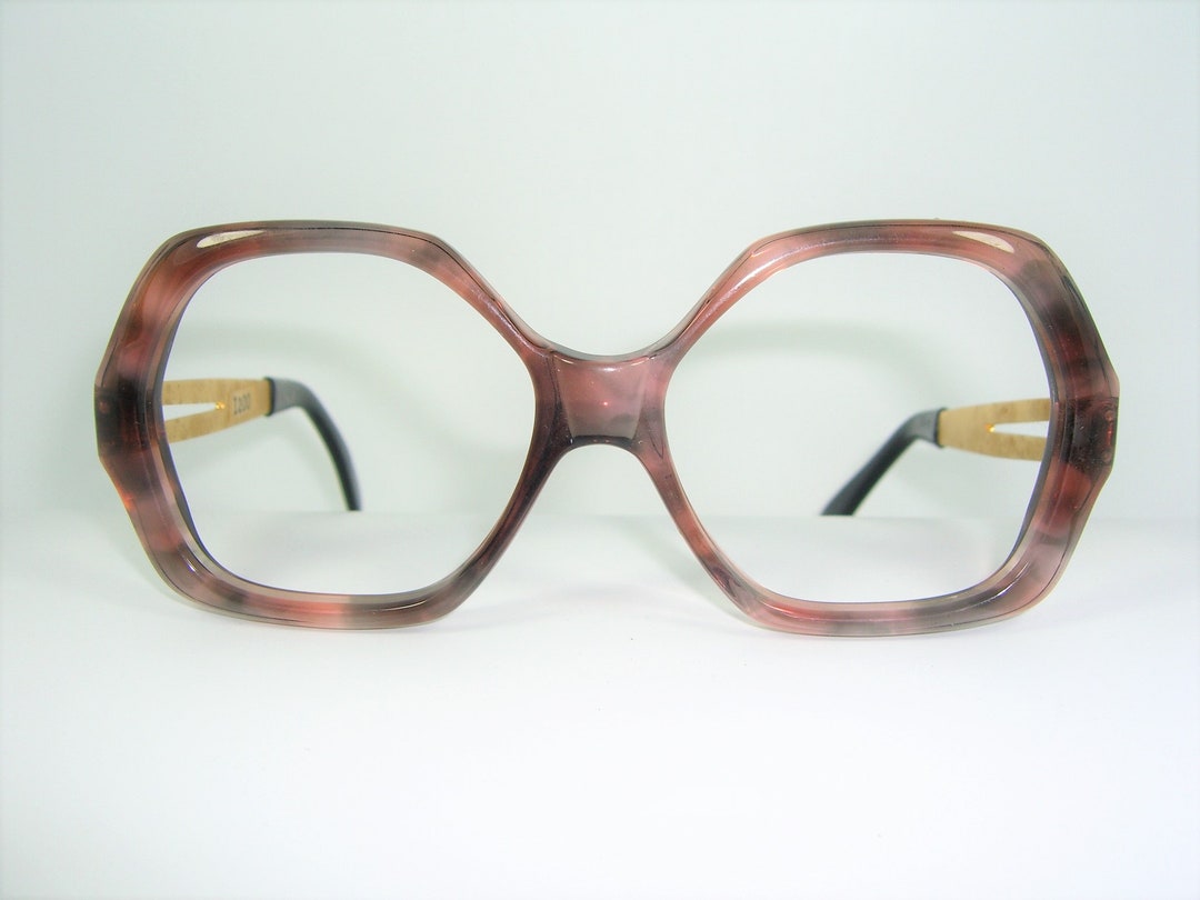 Katia Luxury Eyeglasses Chunky Hexagonal Oval Frames New - Etsy