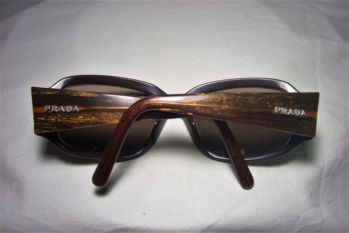 Prada Eyeglasses Square Oval Frames Men's - Etsy