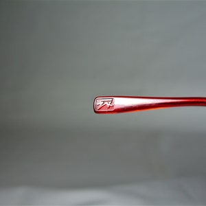 Zenka Eyeglasses Titanium Alloy Half Rim Square Oval | Etsy