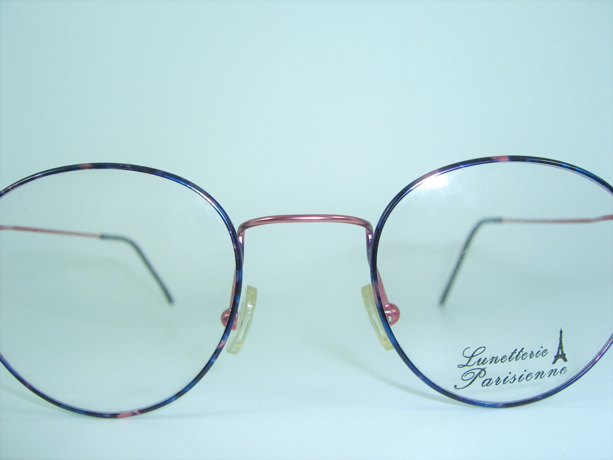 Panto Eyeglasses Titanium Oval Round Frames NOS Ultra | Etsy