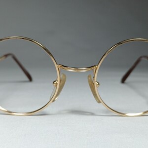 Eyeglasses, Round, Panto, John Lennon, RELAX, Gold Plated, Frames, Ultra-vintage, Extremely Rare ...