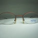 Bertelli Eyeglasses Titanium Half Rim Frames Round Oval - Etsy