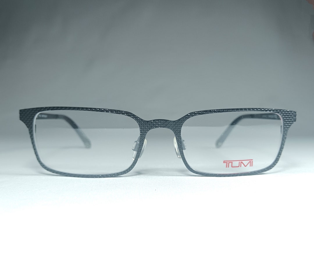 Tumi Eyeglasses, Stainless Steel Square Oval Frames, New Old Stock - Etsy