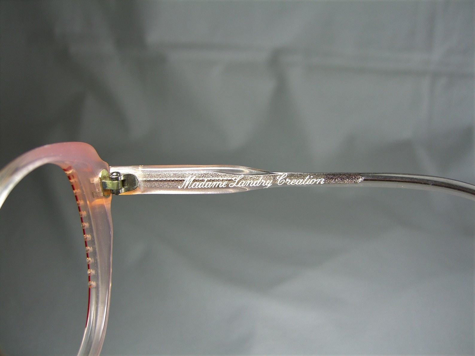 Mme Landry, Eyeglasses, Scallop, Oval, Frames, Women's, NOS, Hyper ...
