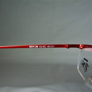 Zenka Eyeglasses Titanium Alloy Half Rim Square Oval | Etsy