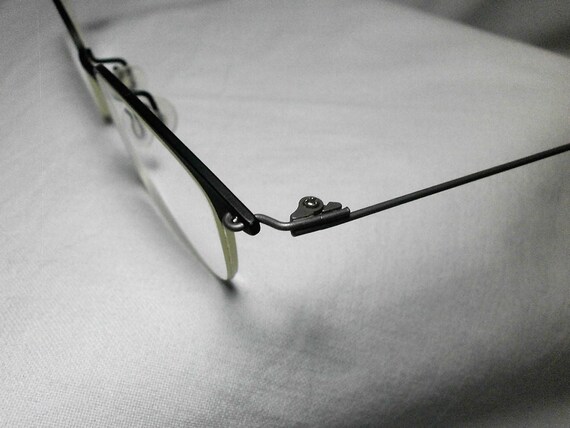 Chai Germany, half rim, Titanium wire, eyeglasses, fr… - Gem