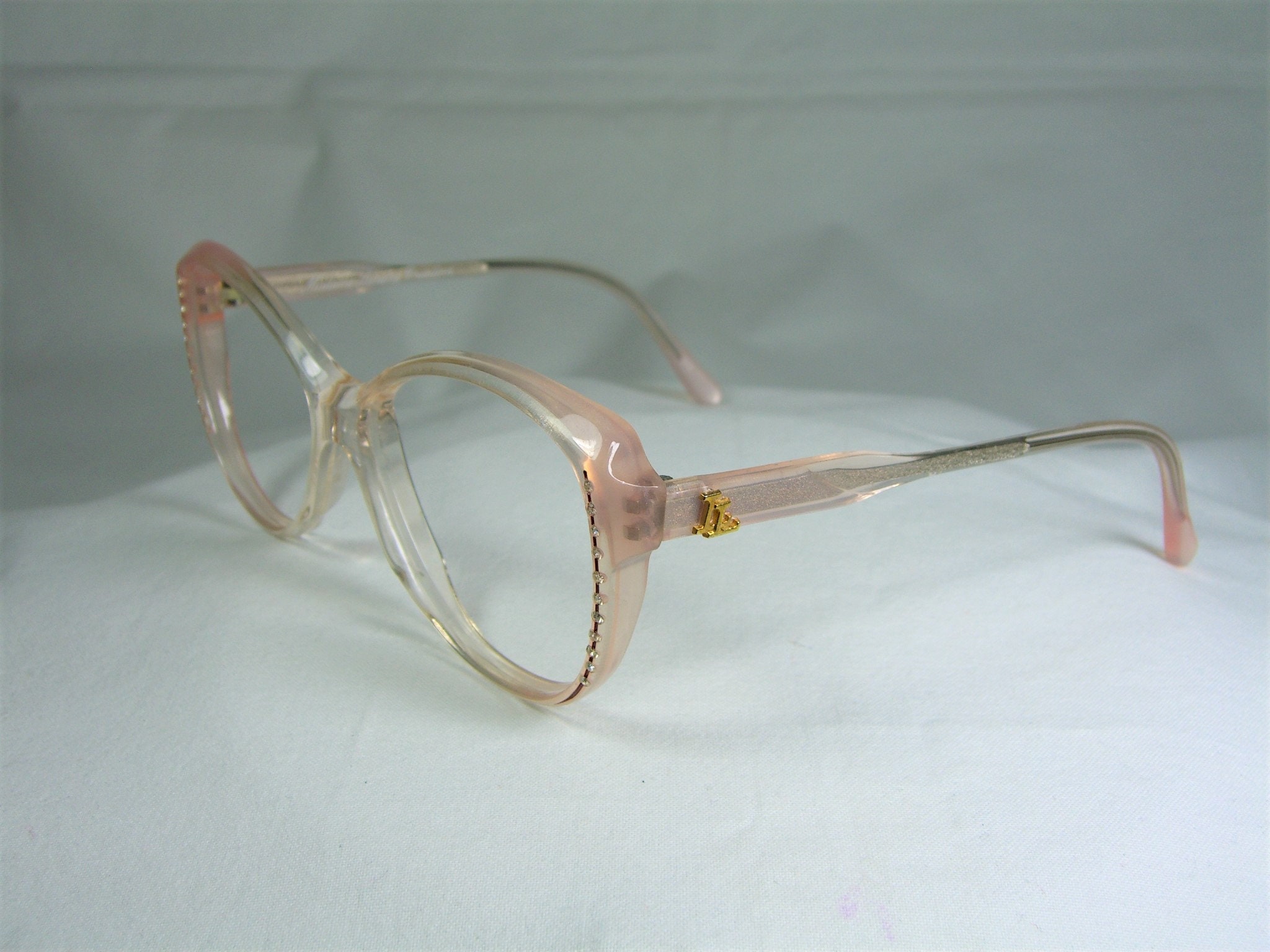 Mme Landry, Eyeglasses, Scallop, Oval, Frames, Women's, NOS, Hyper ...