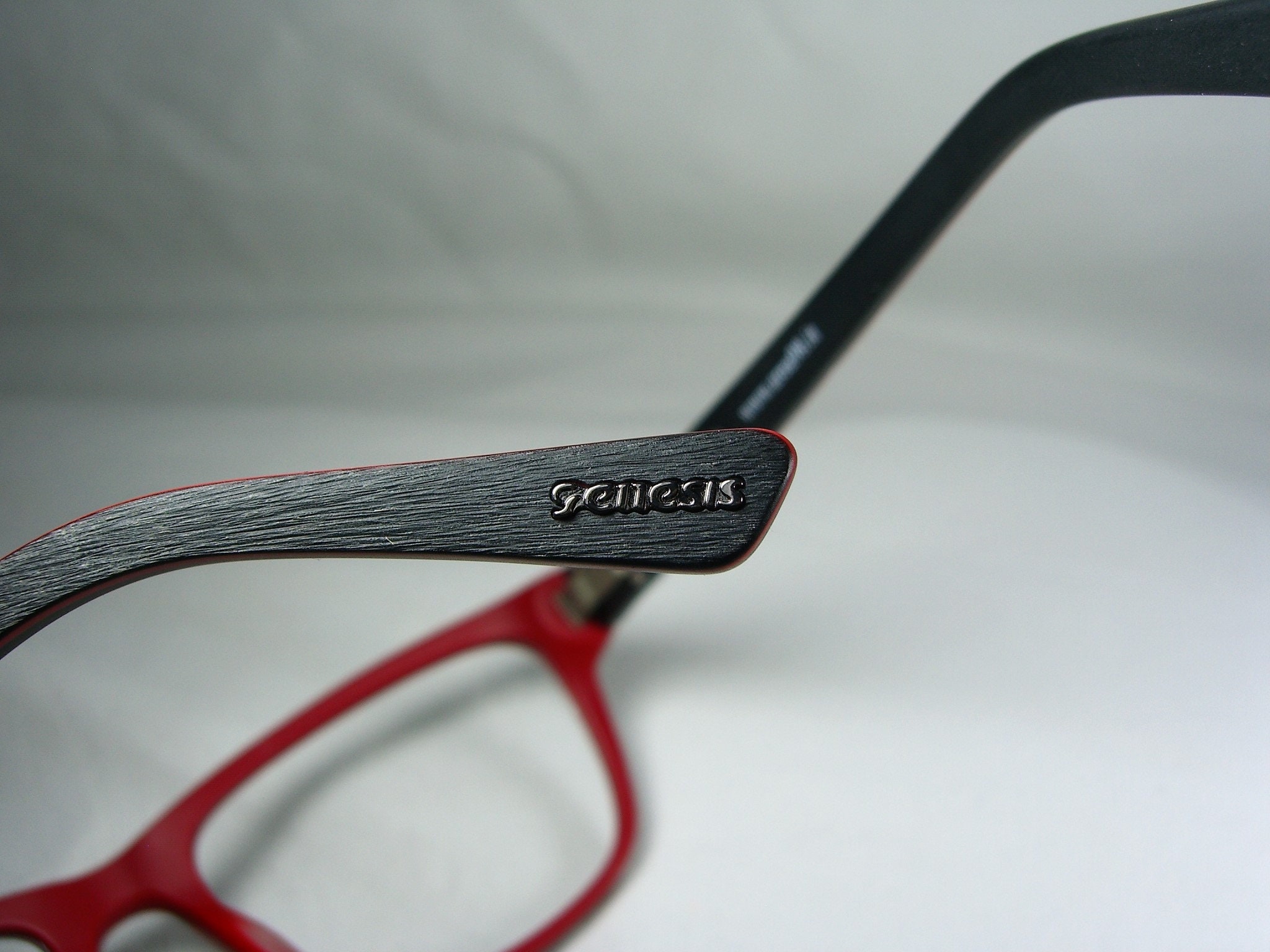 Genesis eyeglasses frames square oval NOS hyper vintage | Etsy