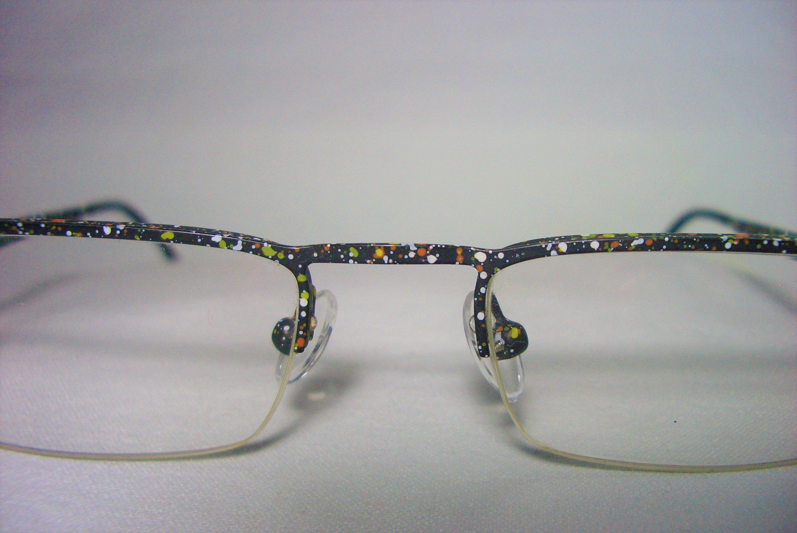 Eyefunc Eyeglases Titanium Alloy Half Rim Frames Square | Etsy