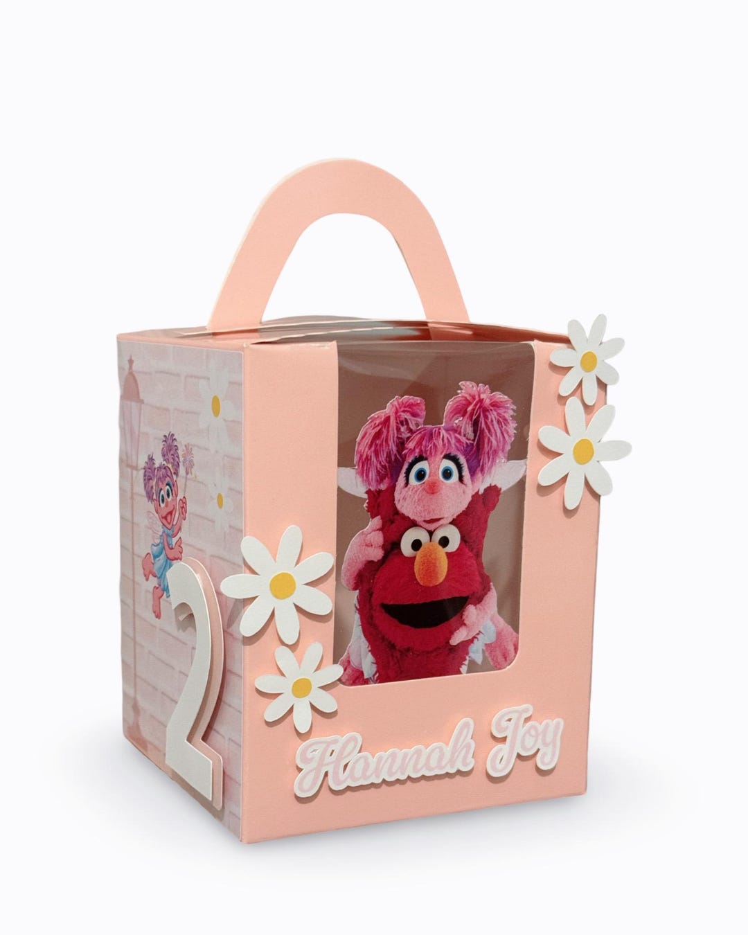 Abby and Elmo Favor Boxes. Treat Boxes. Personalized. - Etsy