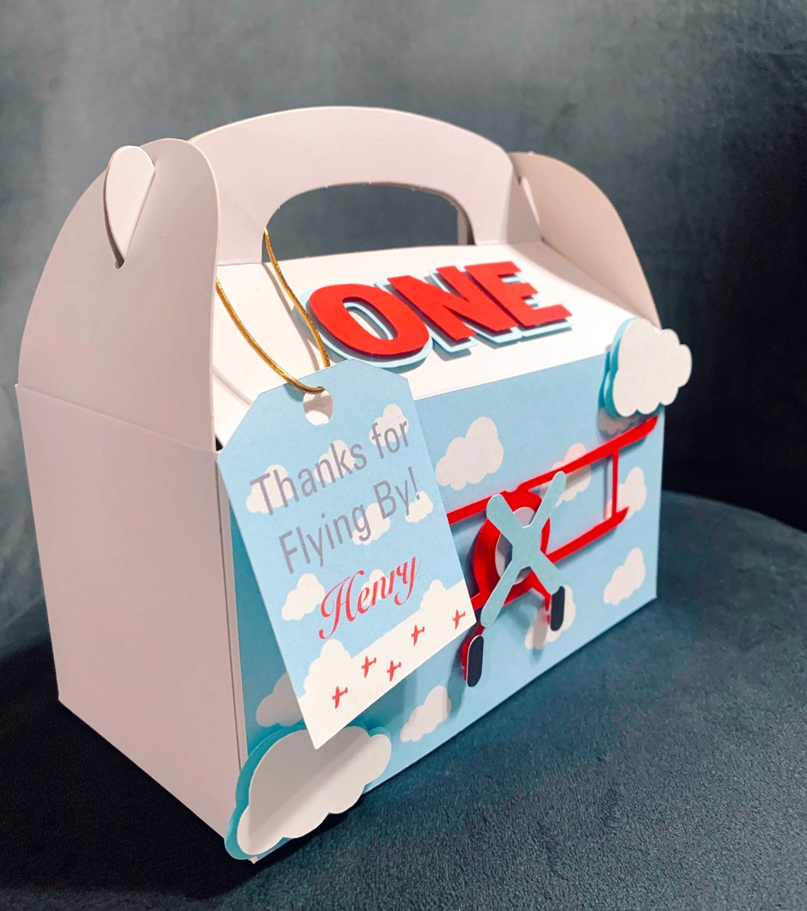 Airplane Favor Boxes. Treat Boxes. Personalized. - Etsy
