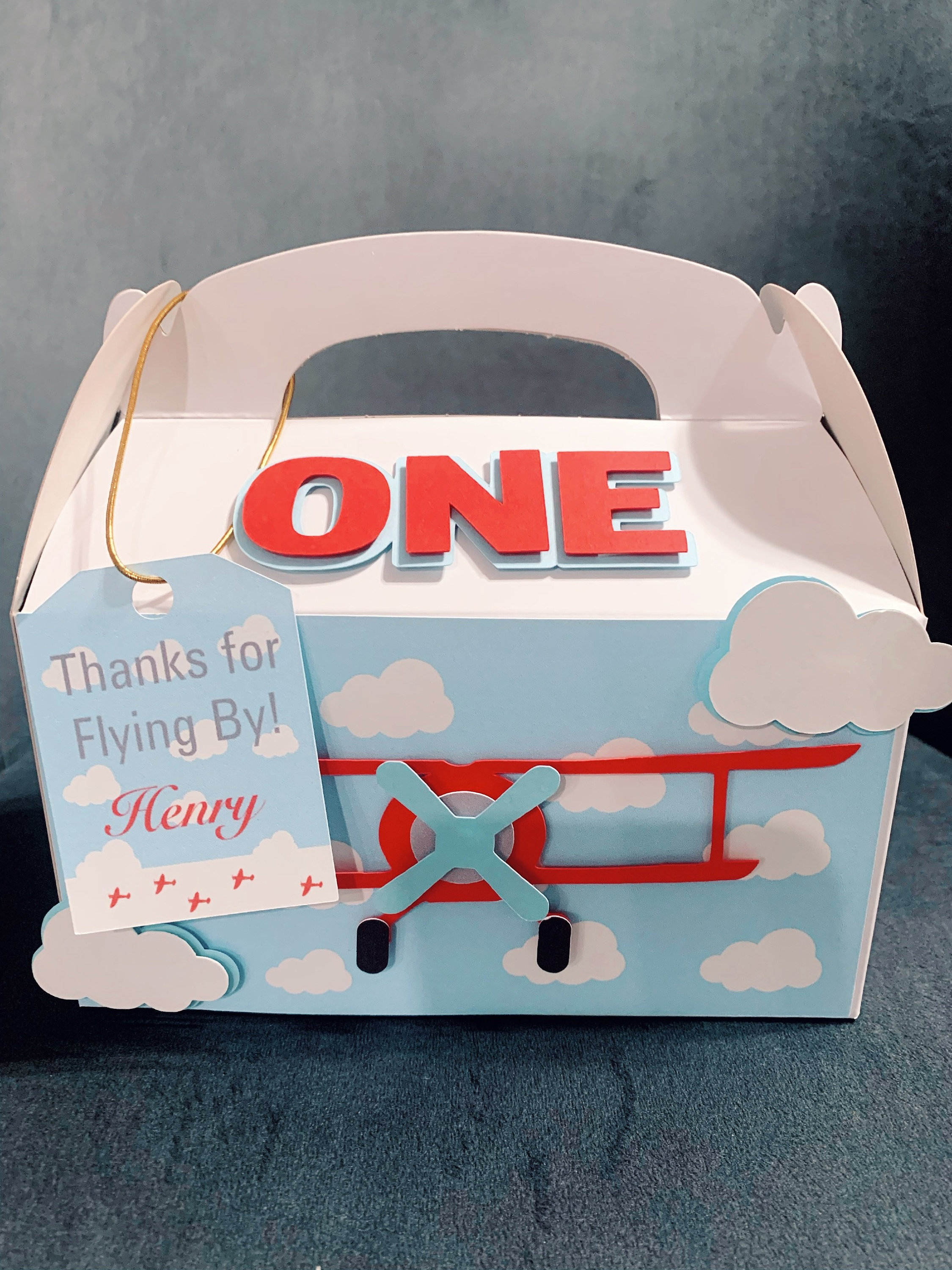 Airplane Favor Boxes. Treat Boxes. Personalized. - Etsy