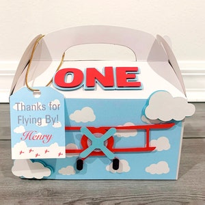 Airplane Favor Boxes. Treat Boxes. Personalized. - Etsy