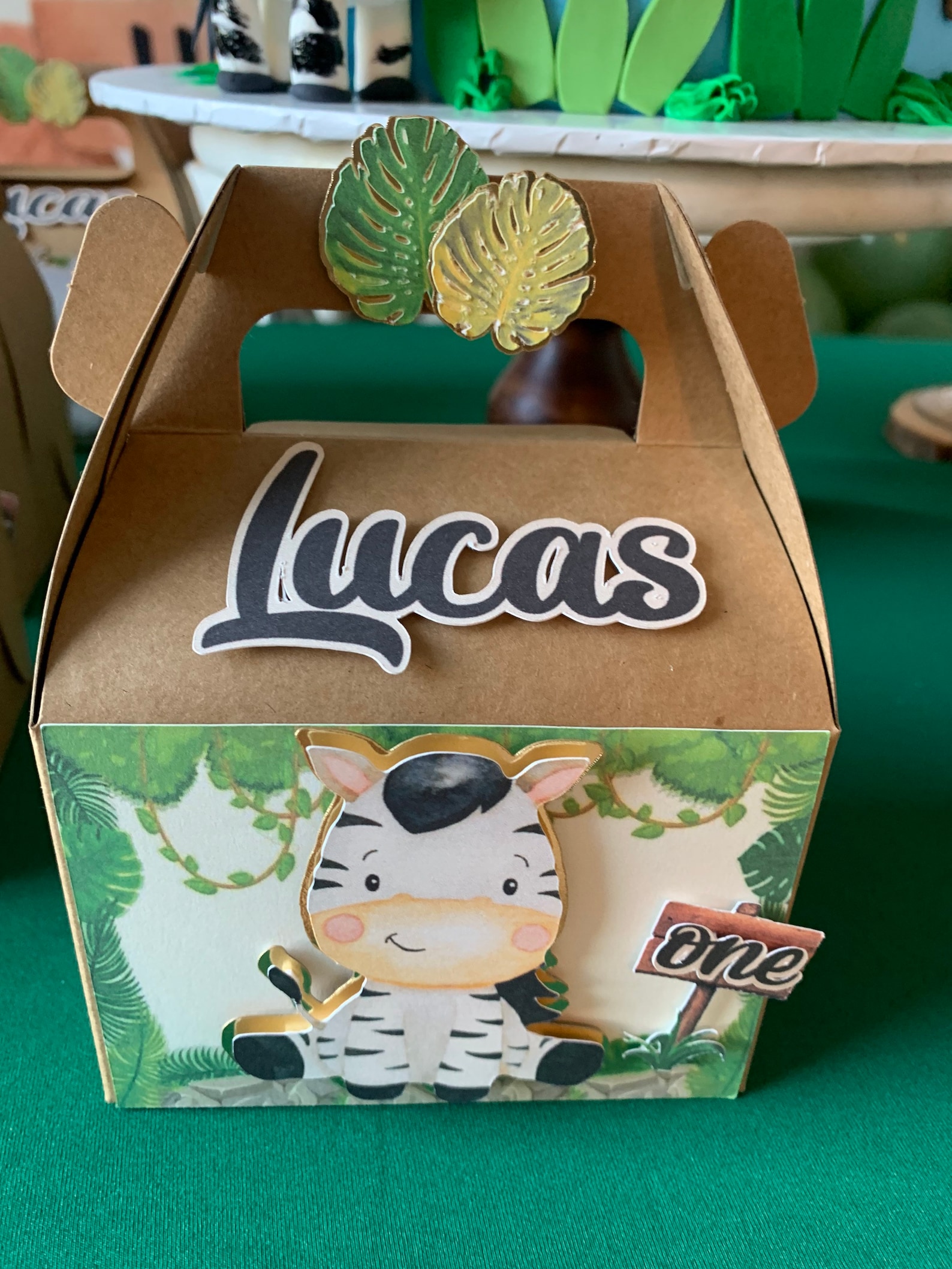 Baby Safari Animals Favor Boxes. Treat Boxes. Personalized. - Etsy