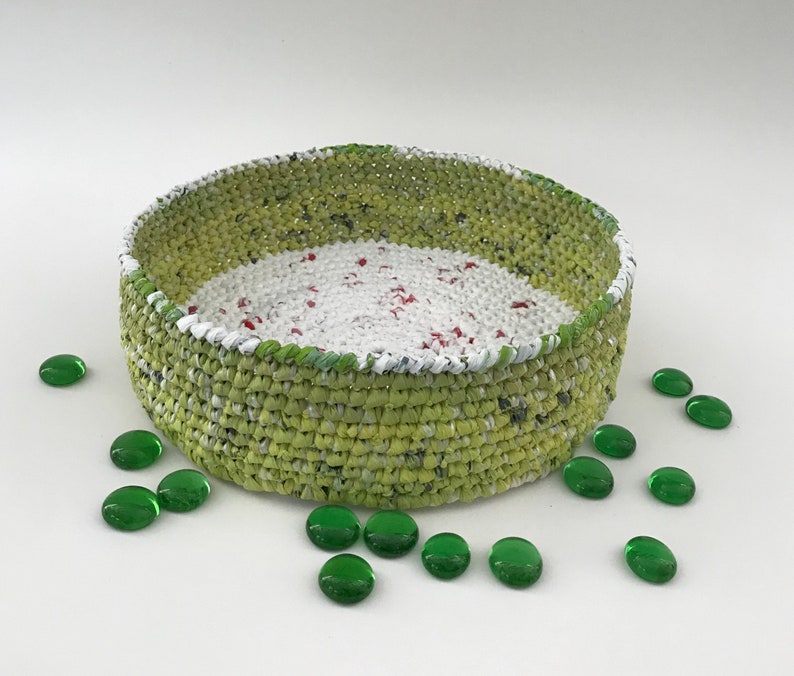 Baskets Made of Recycled Plastic Bags - Etsy